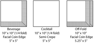 Napkin Sizes | Napkins-Only